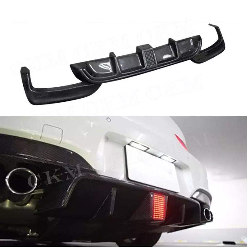 Carbon Fiber Rear Bumper Lip Bodykits Diffuser For BMW Car Accessories ...