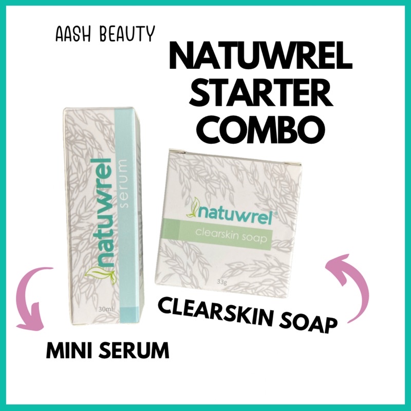 NATUWREL STARTER KIT (SABUN & MINI SERUM) | Shopee Malaysia