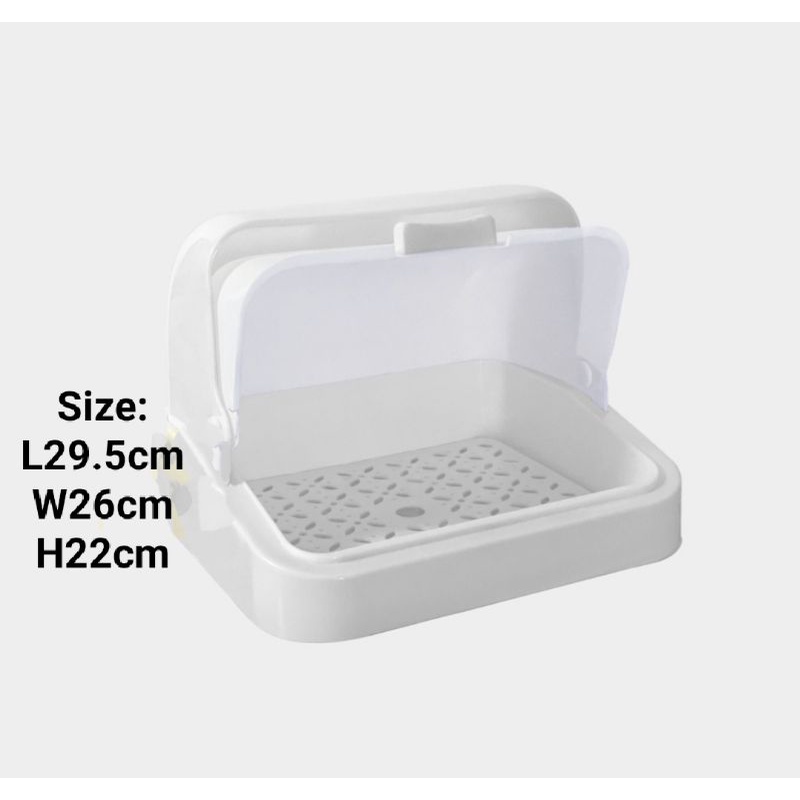 Betterware Multipurpose rack with cover | Sos Case | Bread Box | Bread ...