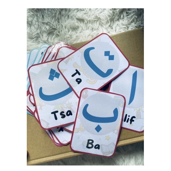 Hijaiyah Flash Card Alif Ba Ta Flash Card 1-10 Hijaiyah | Shopee Malaysia