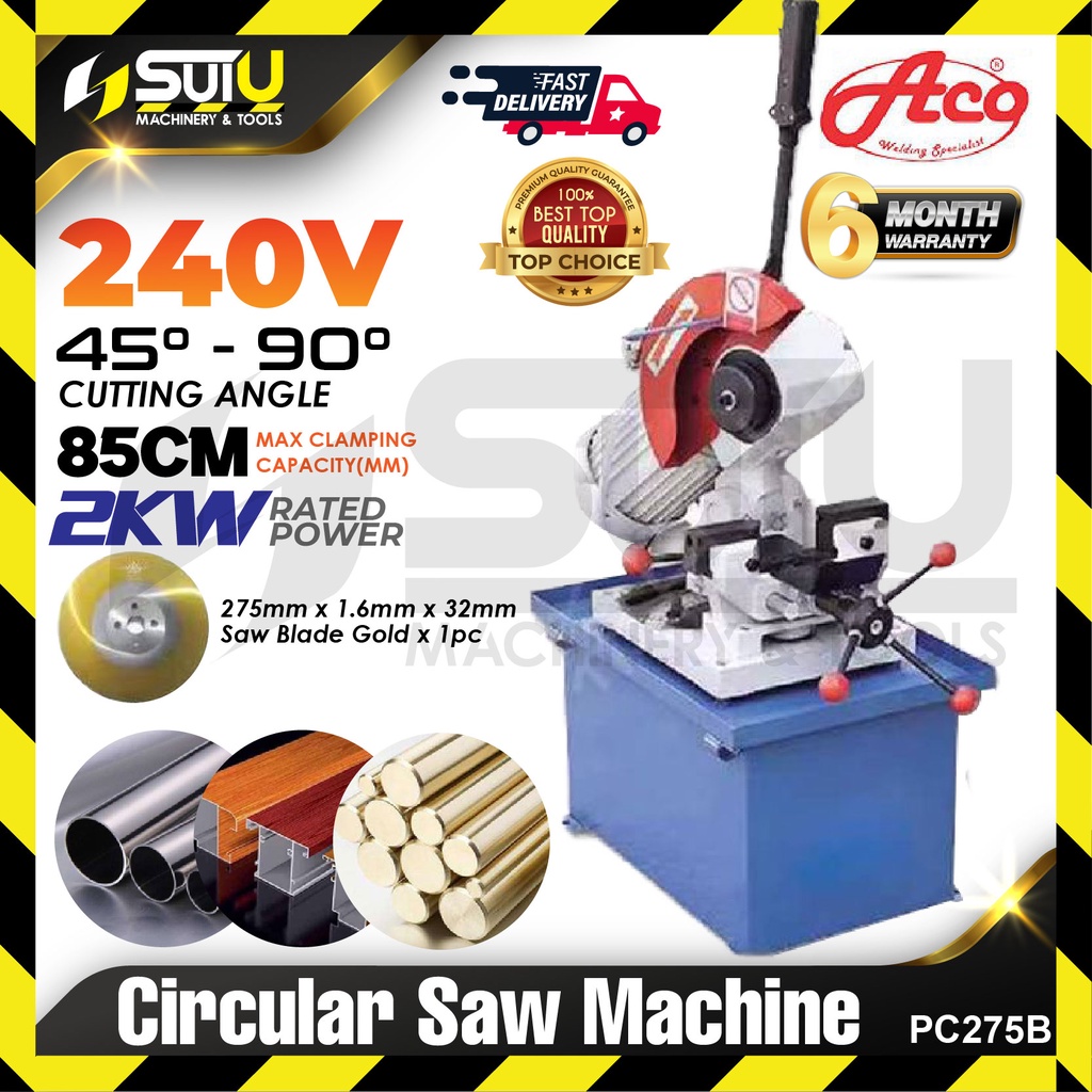 ACO PC275B Metal Circular Saw Machine 2kW | Shopee Malaysia