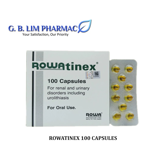 ROWATINEX 100 Capsules One Box (EXP: 28-FEB-2026) | Shopee Malaysia