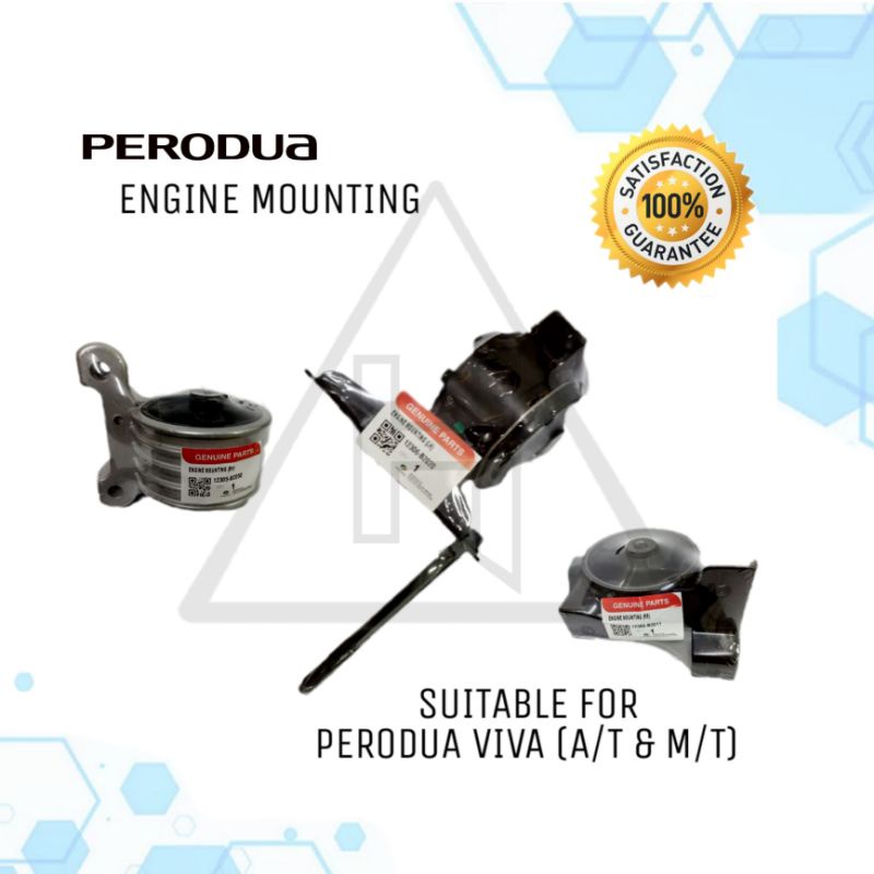 Perodua Viva Engine Mounting Set (A/T & M/T) | Shopee Malaysia