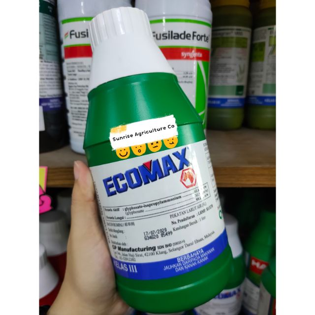 1L Ecomax Glyphosate 41% (Rumput) | Shopee Malaysia