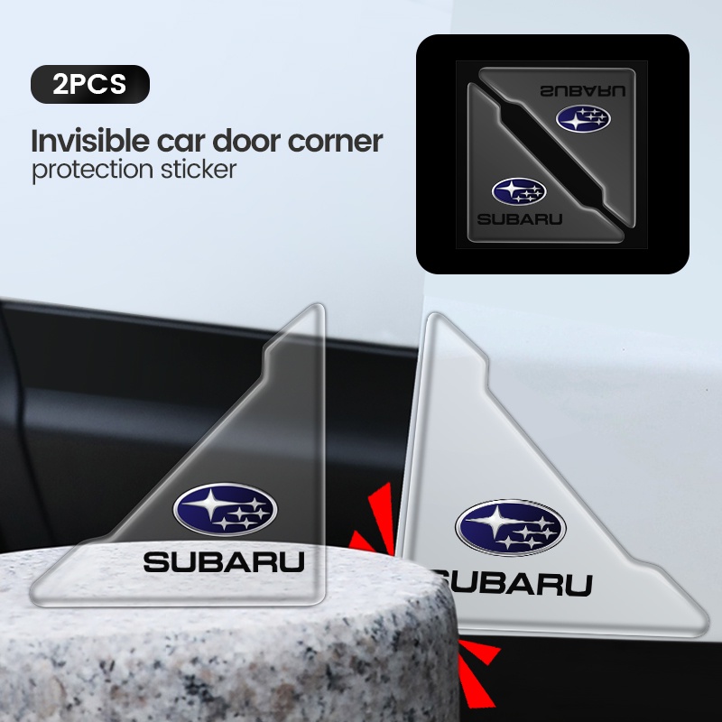 2/4Pcs Transparent Car Door Corner Cover Anti-Collision Protection ...