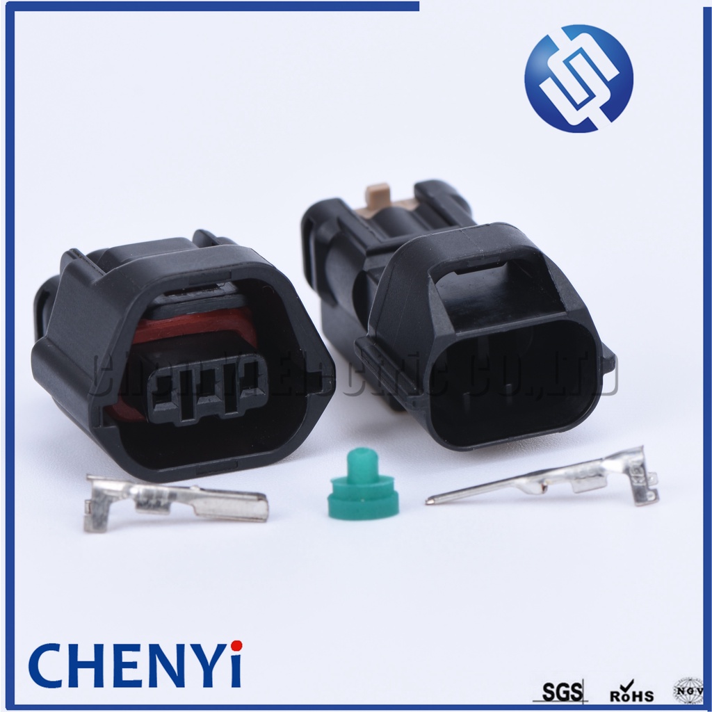 3 Pin 7283-8730-30 7182-8730-30 Wheel Speed Sensor Socket EVO Mivec Camshaft Sensor Plug For ...