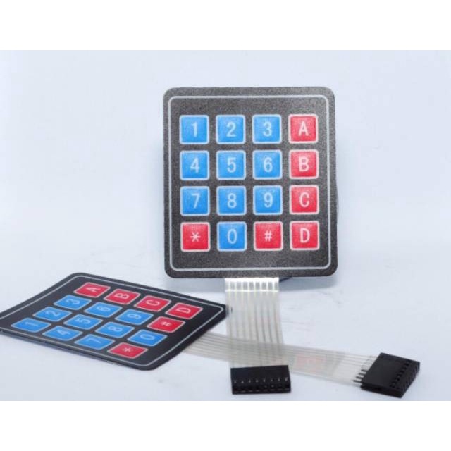 / For Sale Arduino 4x4 keypad pertamini custom mini pom keypad - Blue ...