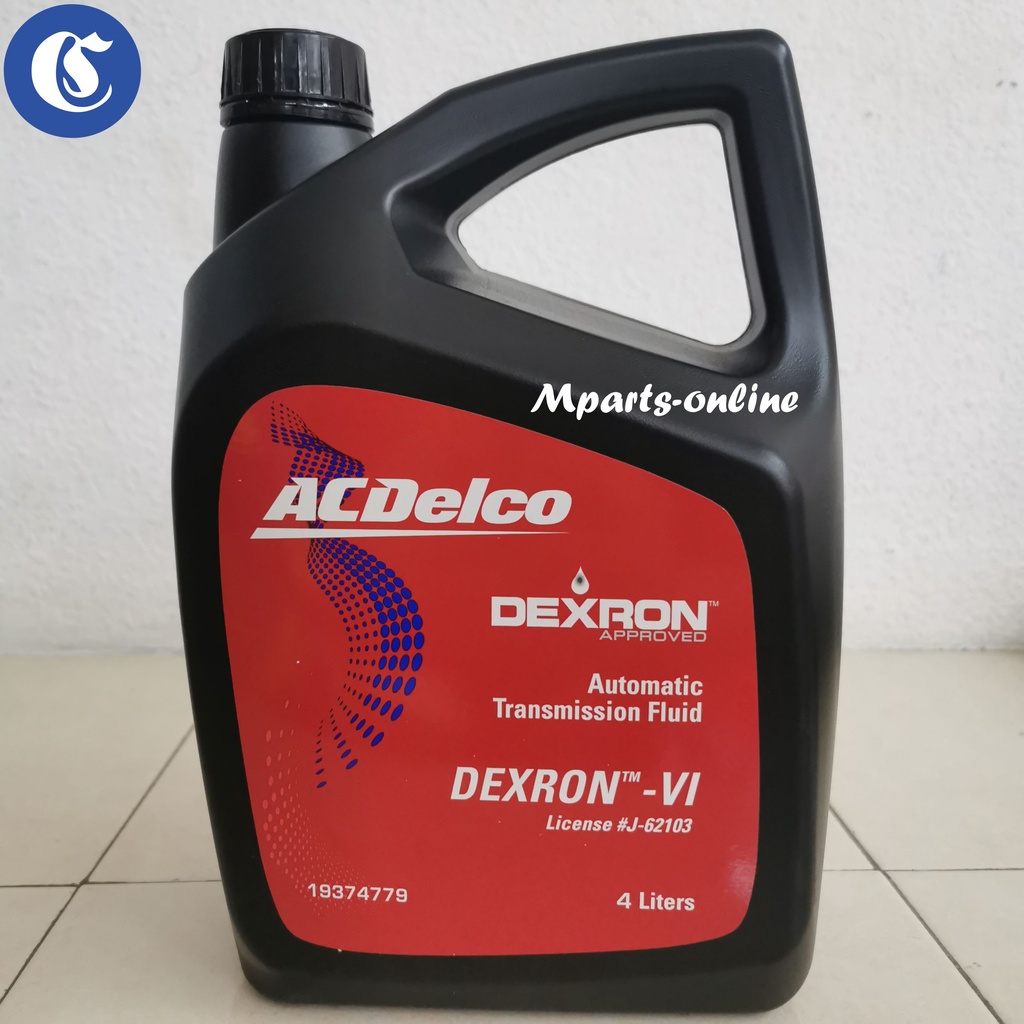 AUTOMATIC TRANSMISION FLUID -4L (AC DELCO) /CHEVROLET CRUZE /COLORADO ...