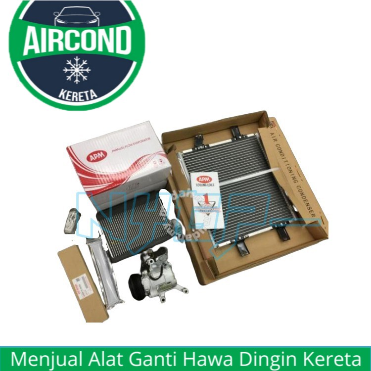 COMBO SET KENARI KELISA DENSO SYSTEM AIR COND COMPLETE FULL SET ...