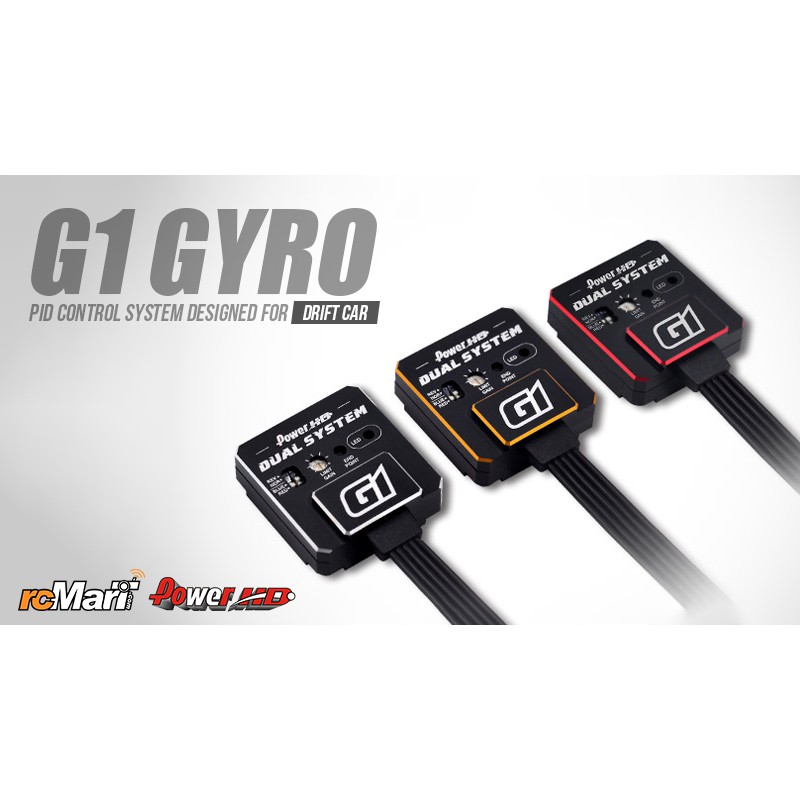 Power HD G1 Gyro Dual System For Drift Car Sakura Kit MST HSP Yokomo ...