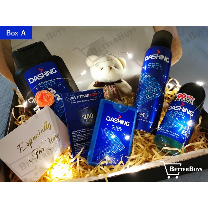 Perfume Dashing Set Gift Box for Him | Shopee Malaysia