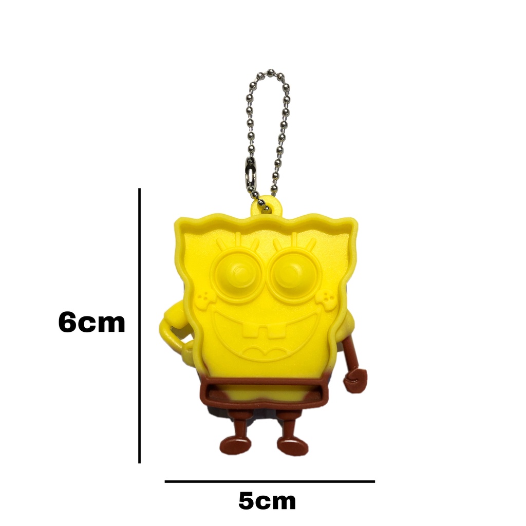 Viral~Pop It Fidget Toys Mini Fidget Keychain Small Push Pop It Bubble ...