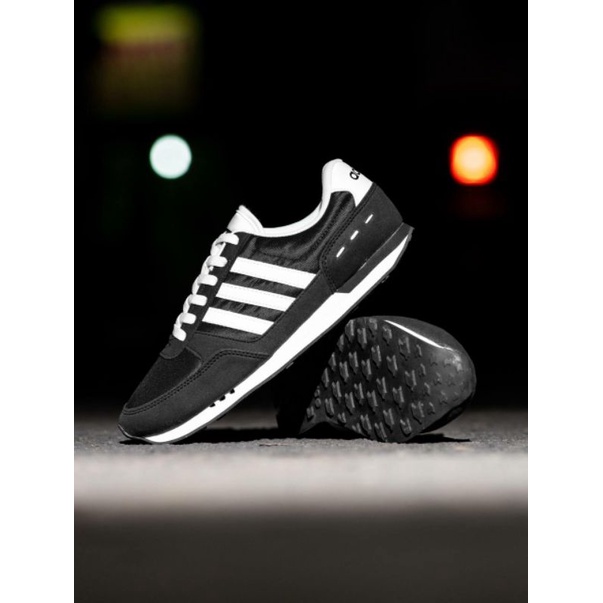 Adidas Neo City Racer Black White (Original) - Adidas Neo City Racer ...