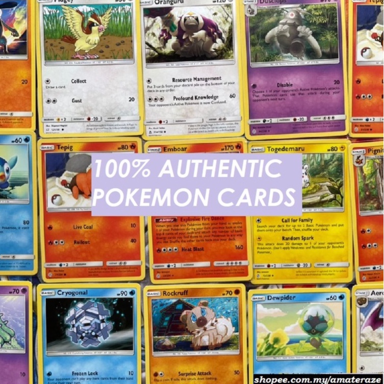 Pokemon Cards : Pokemon TCG Random Cards Bundle (BULK) | Shopee Malaysia
