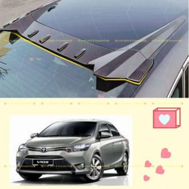 Honda civic Fc Type R Typer Tail Black colour Vent Car Rear Top Roof ...