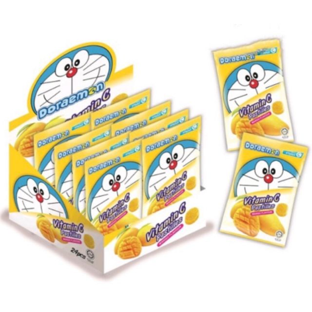 💥💥Now promotion Doraemon Vitamin C Pastille 12g x 6pcs | Shopee Malaysia
