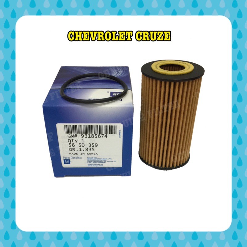 CHEVROLET CRUZE J300 1.8, ORLANDO J309 1.8, NABIRA B A05 1.8 OIL FILTER ...