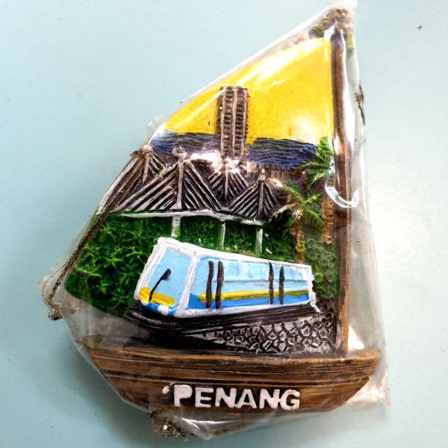 Penang Famous Attraction & Food Collection 🍲🍛Souvenir 3D Fridge Magnet ...