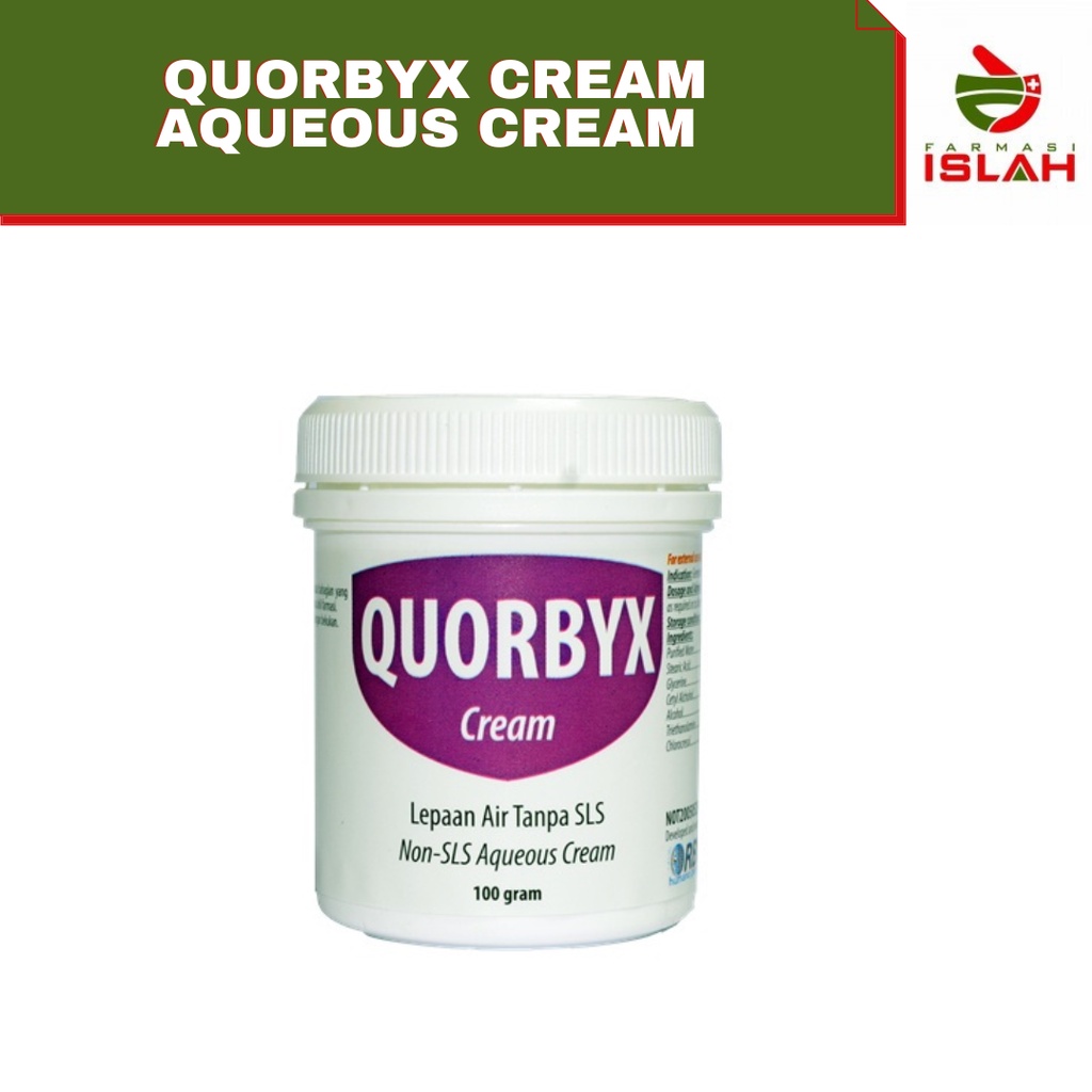 QUORBYX CREAM (AQUEOUS CREAM) 100G | Shopee Malaysia