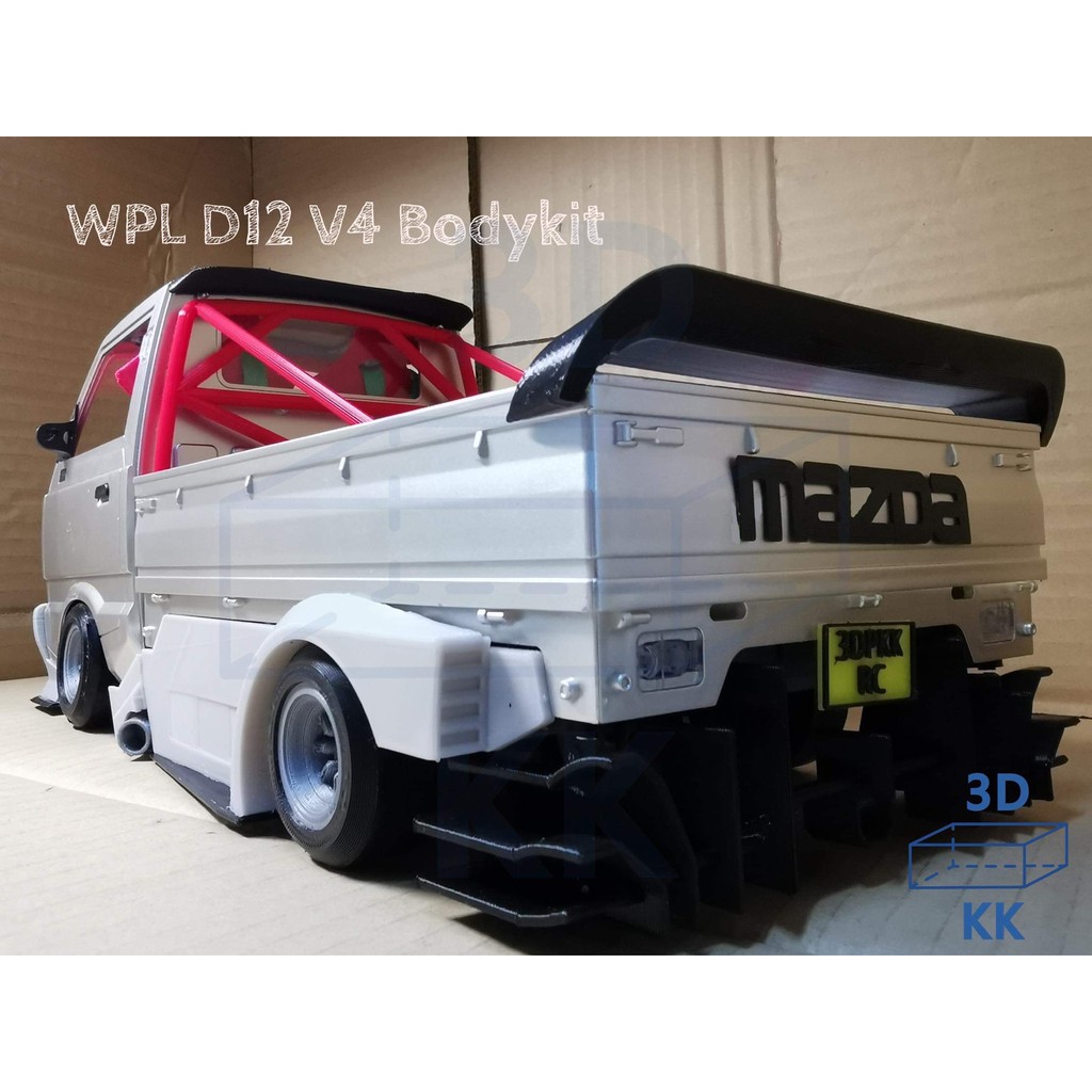 WPL D12 K-truck Bodykit V4 Set | Shopee Malaysia