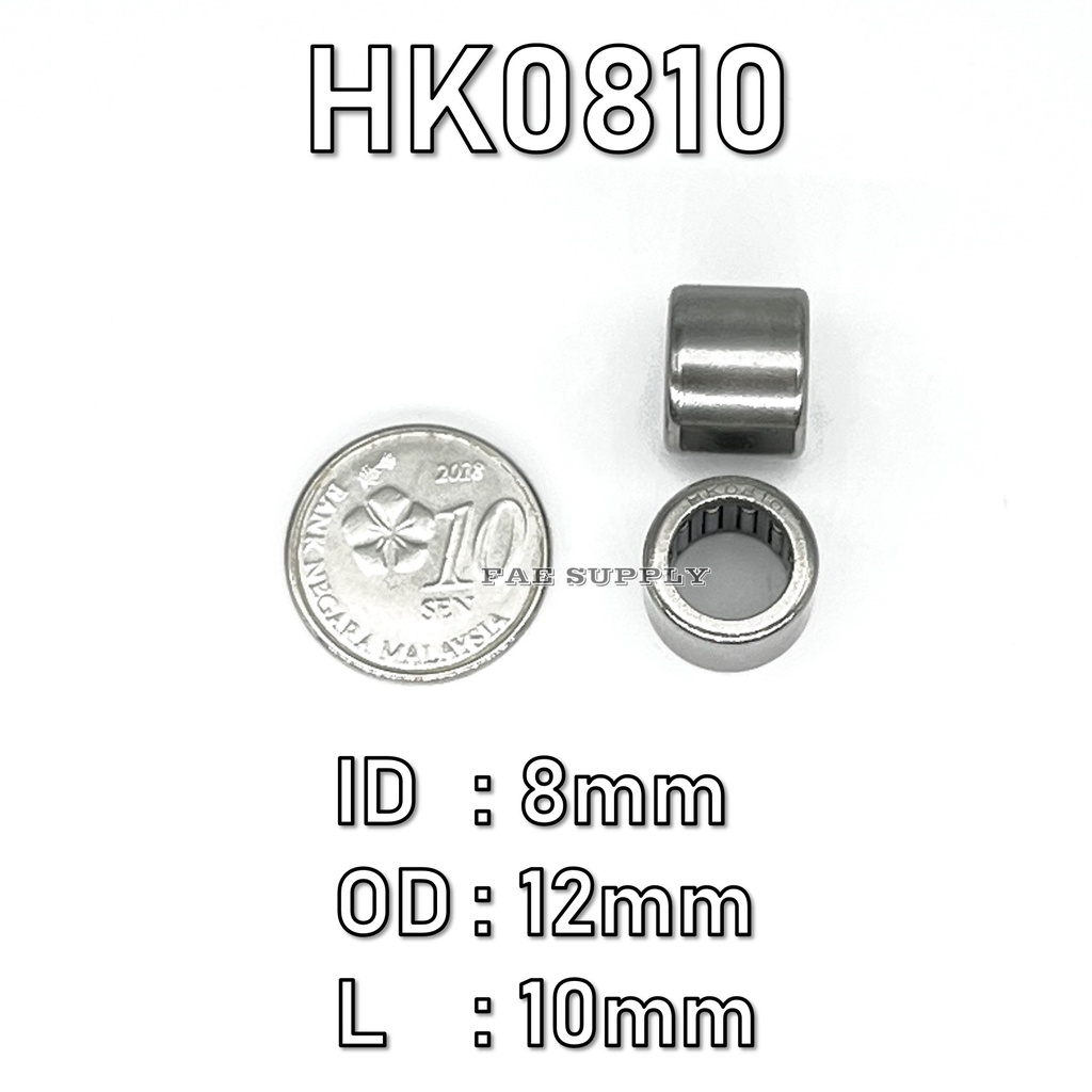 Needle Roller Bearing HK 0306 0408 0509 0608 0609 0808 0810 0910 1010 ...