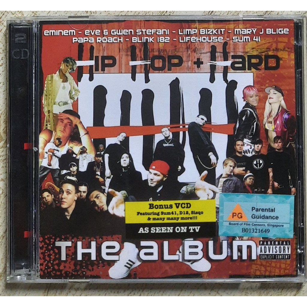 (CD-221) Hip Hop + Hard (CD + VCD) | Shopee Malaysia