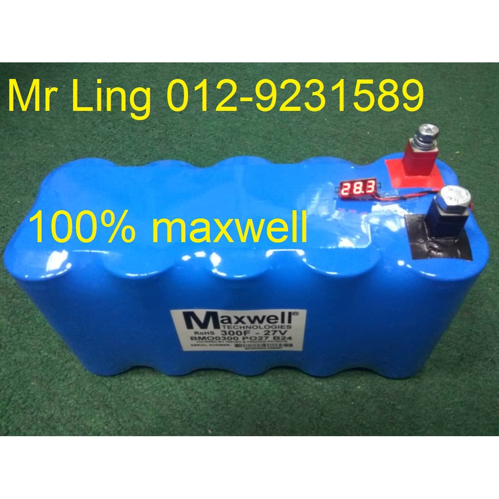 Super capacitor Maxwell (300F 27V), super kapacitor . | Shopee Malaysia