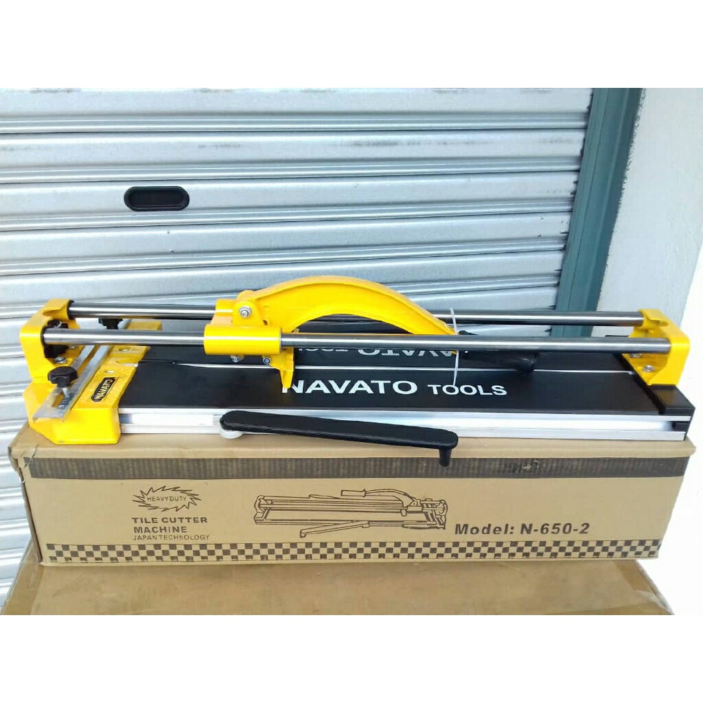 Navato Tile Cutting Machine Potong mozek Double Rail with Laser Line ...