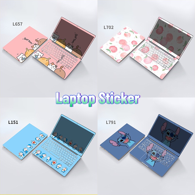 Cartoon Sticker Laptop HP Pavilion 14 Series 14'' Inch Ins Cute Style ...