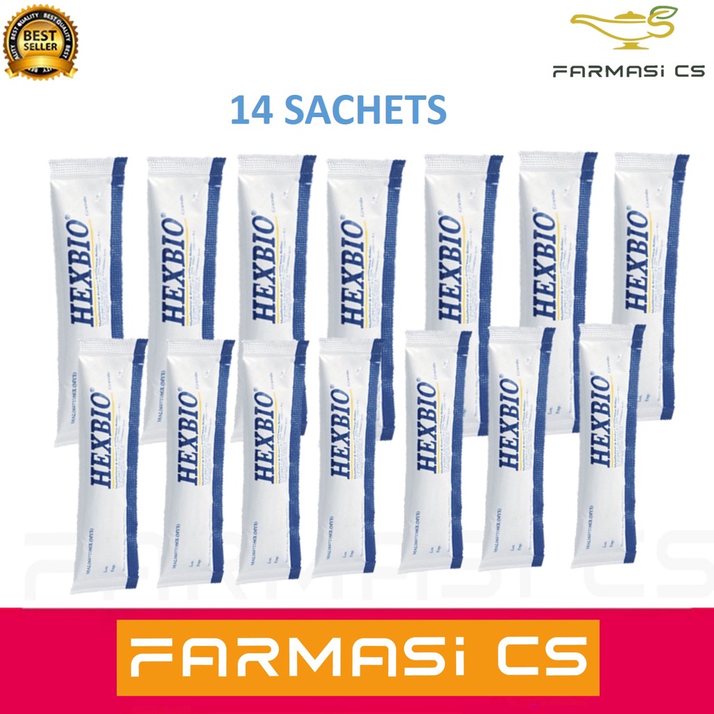 HEXBIO Granule Probiotic 14 sachets EXP:09/2026 [ FARMASI CS ] | Shopee ...