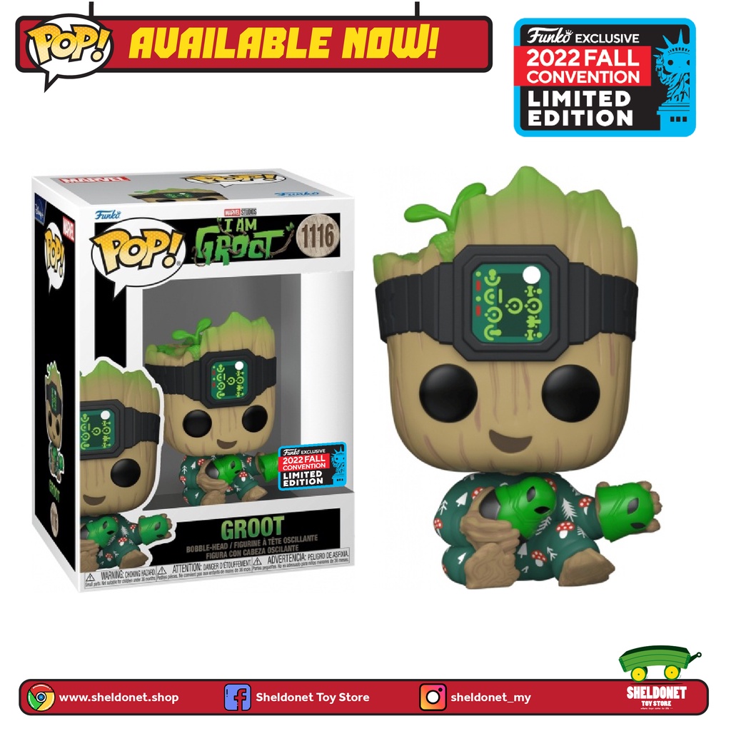 Funko Pop! Marvel: I am Groot - Groot [Fall Convention Exclusive 2022 ...