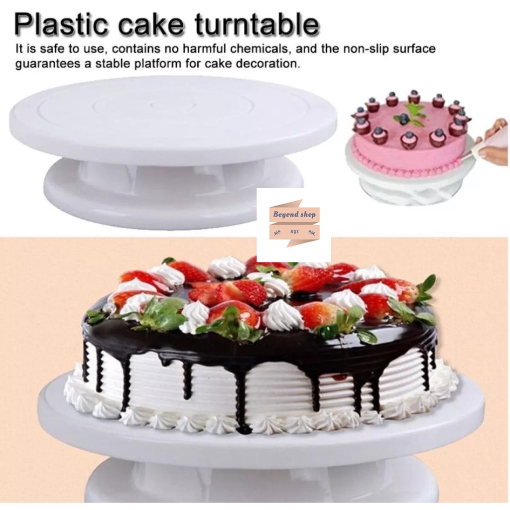 Cake Decorating Turntable Cake Carrier Cake Decorating Stand Cookie ...