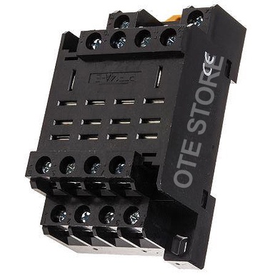 PTF14A 14PIN FLAT PIN RELAY BASE SOCKET (LY-4) | Shopee Malaysia