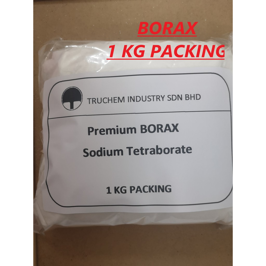 BORAX / Sodium Borate / Sodium Tetraborate 1 KG | Shopee Malaysia