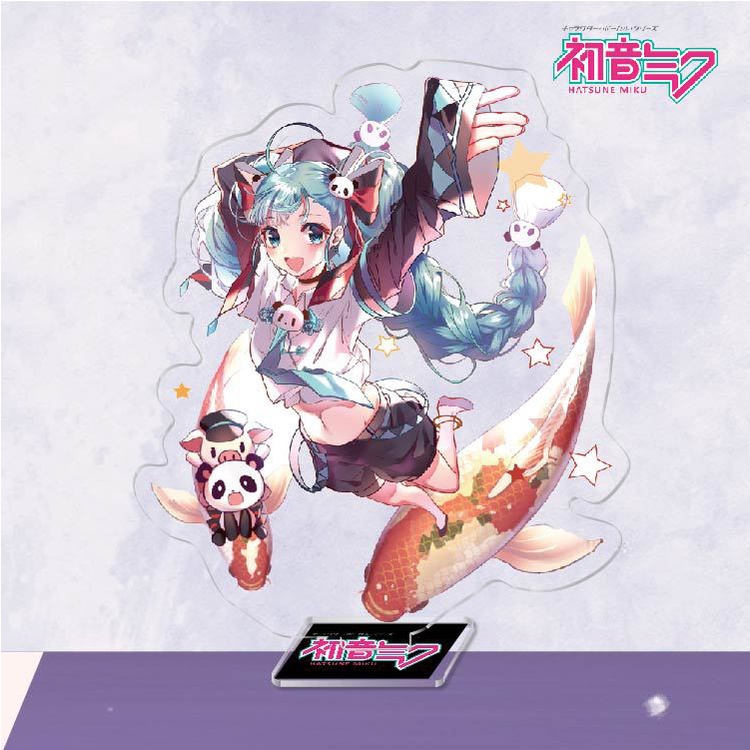 Jason Anime Hatsune Miku Figure Model Toys Acrylic Plate Holder ...