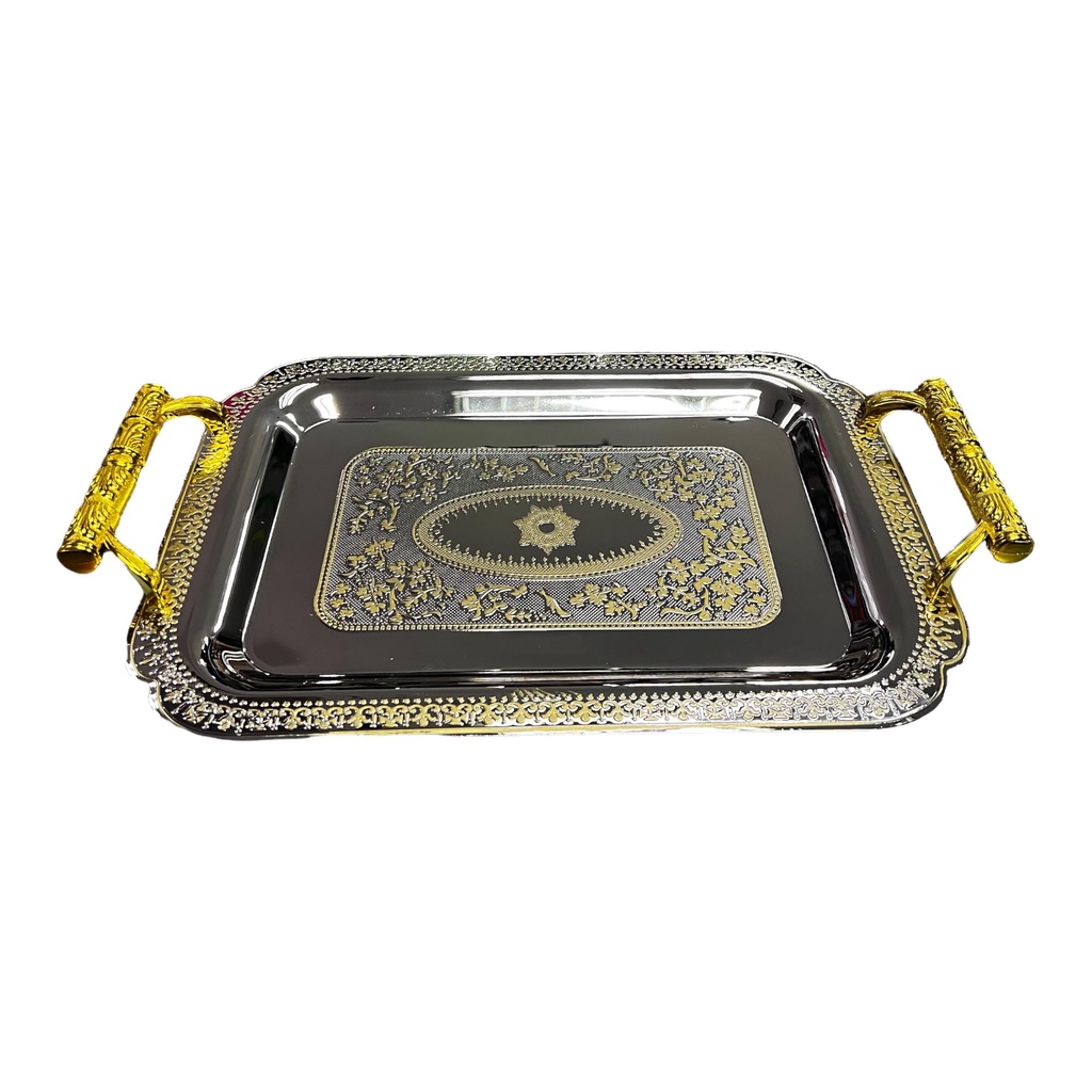 Silver Plated Tray, Dessert Tray, Cake Plate, Home Decoration / Wedding ...