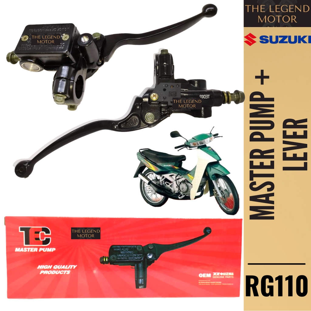 SUZUKI RG110 SPORT RGV RGV120 RG 110 MASTER PUMP CYLINDER DISC BRAKE ...