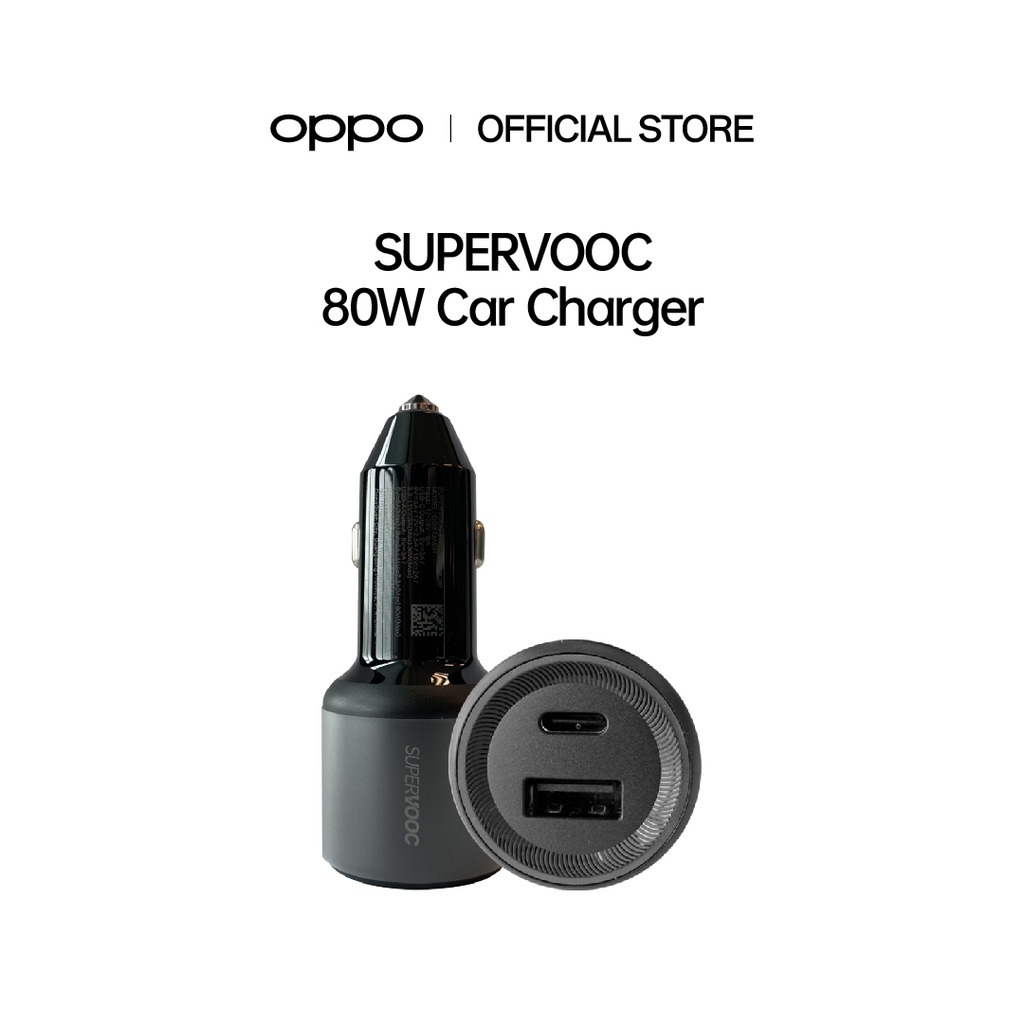 OPPO SUPERVOOC 80W Car Charger | Shopee Malaysia