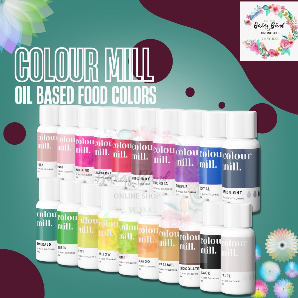 Colour Mill Oil Based Food Color 20ml | Shopee Malaysia