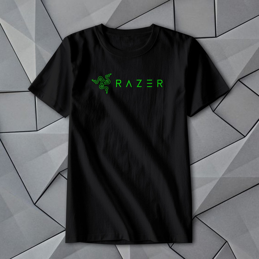 Razer Tshirt Unisex 100% High Quality Cotton | Shopee Malaysia