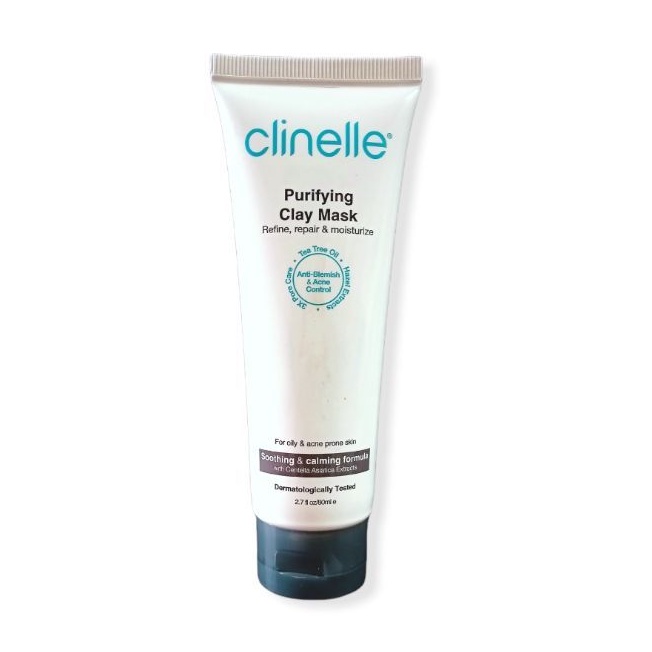 CLINELLE Purifying Clay Mask 80ml | Shopee Malaysia