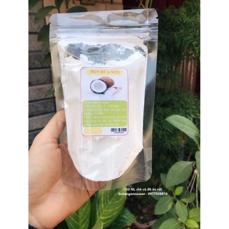 Powder for making pickled coconut pulp, only available at Delicious Tea ...