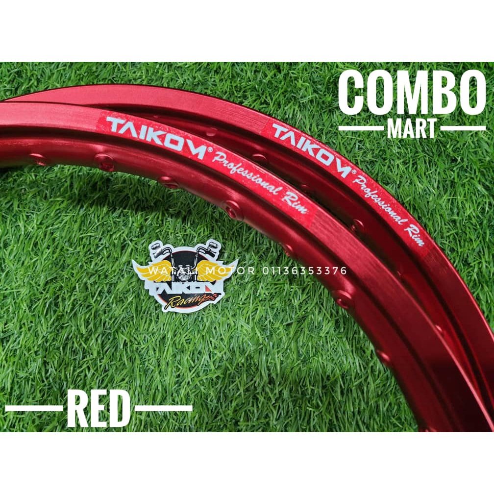 TAIKOM ALLOY RIM 1.40x17 , 1.60x17 , 1.40x18 , 1.60x18 (100% ORIGINALS ...