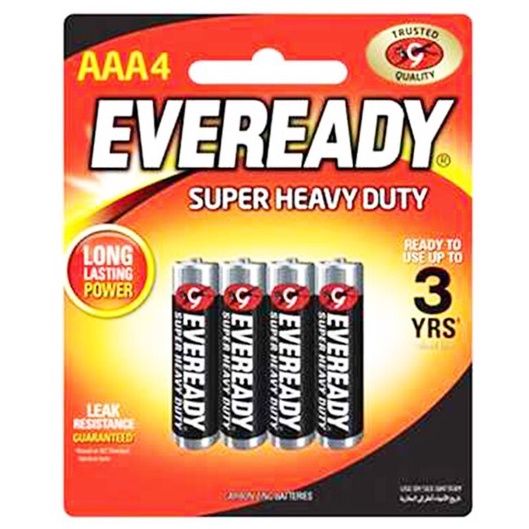 EVEREADY SUPER HEAVY DUTY AAA4 BATTERY | Shopee Malaysia