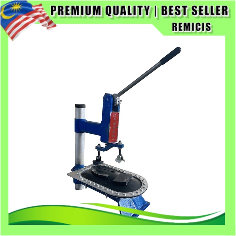 Compact Manual Shoe and Sole Pressure Bonding Machine l Mesin ...