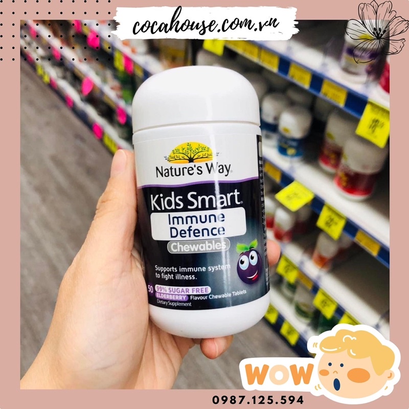 Nature's WAY KIDS SMART IMMUNE DEFENCE 50 Tablets | Shopee Malaysia