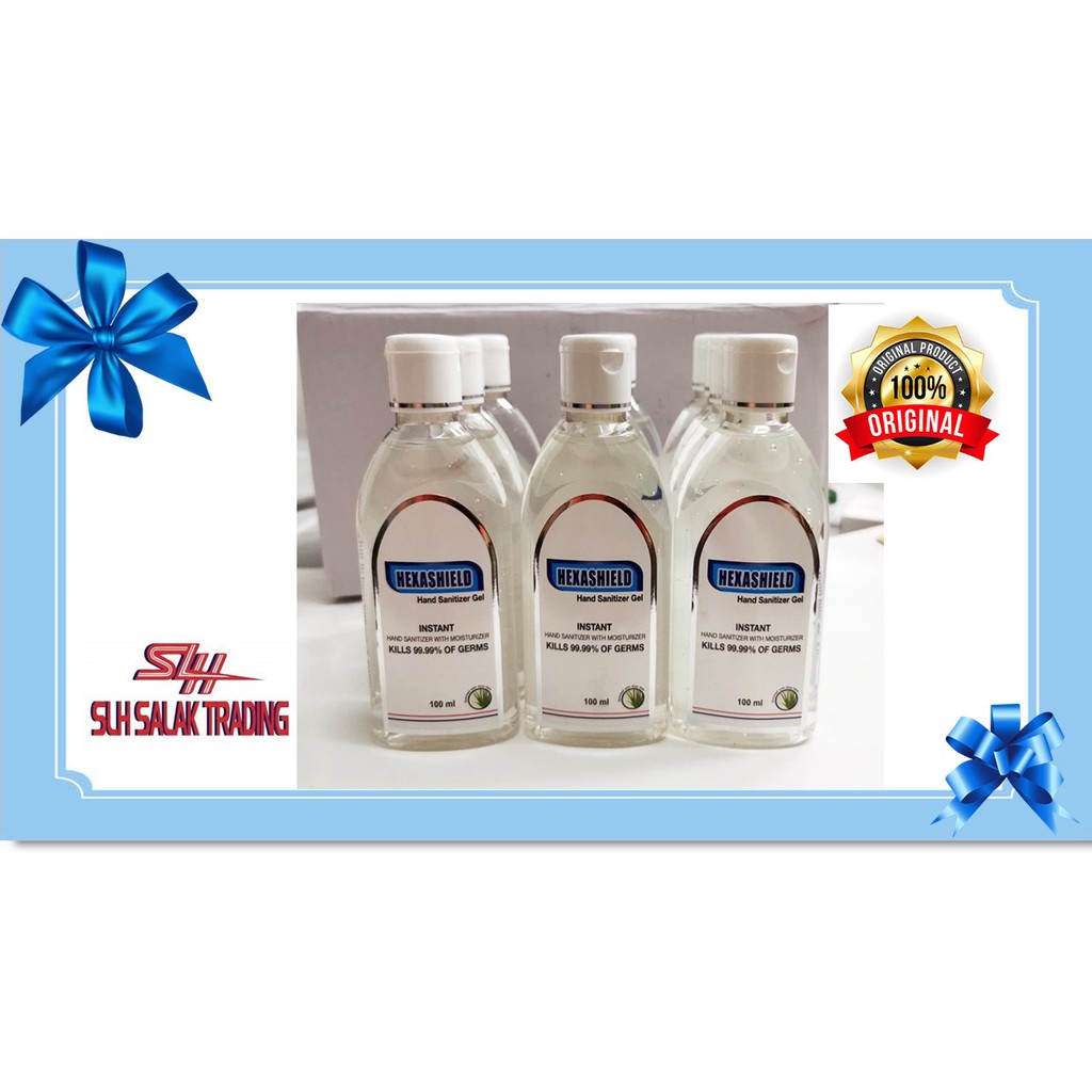 (READY STOCK) HEXASHIELD Hand Sanitizing Gel 100ML 消毒液Sinitizer (杀死99.99％的细菌) | Shopee Malaysia