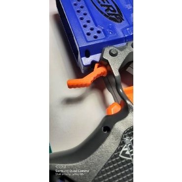 Modified Dart Clip/Mag release accessory for Nerf Elite Stryfe - Speed ...