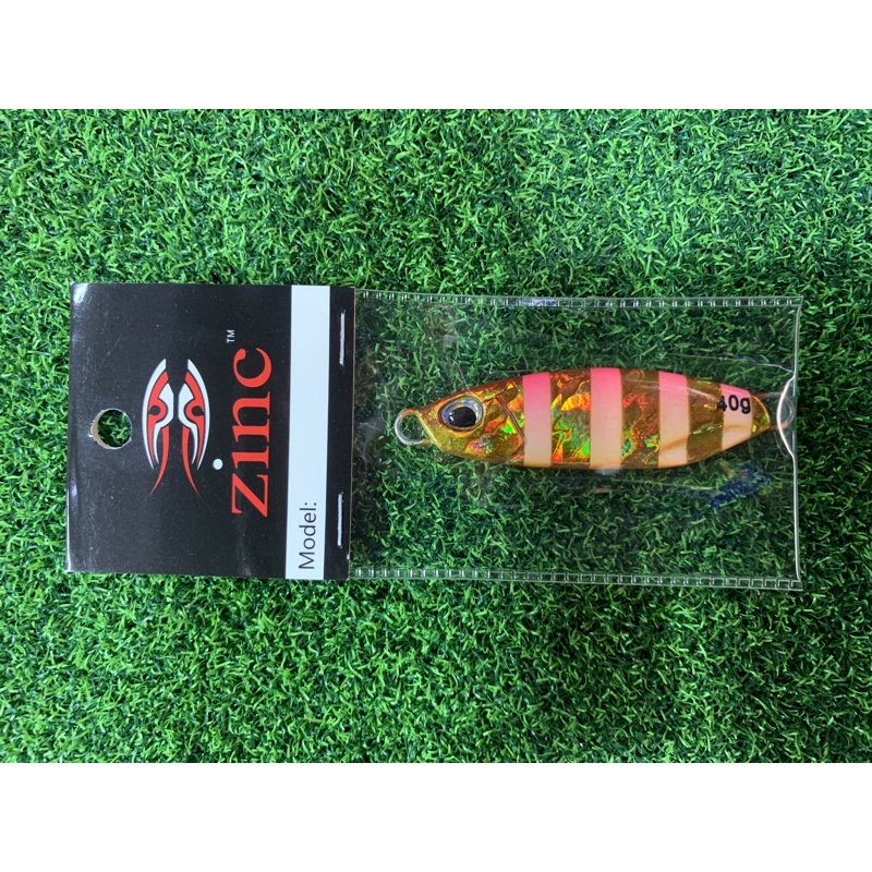 Zinc Rocker Light Metal Jig Jigging Fishing Lure (40g) | Shopee Malaysia