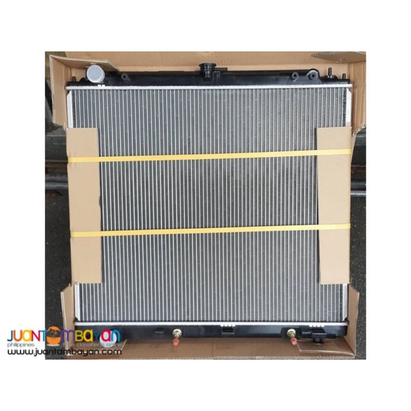 nissan navara D40 tangki air radiator triple layer 32mm High quality ...
